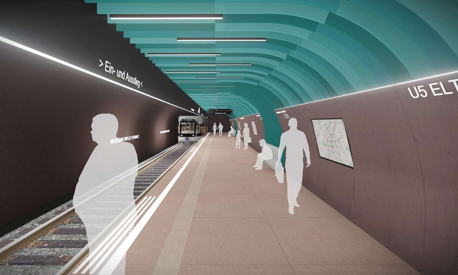 BKLS-Wettbewerb : Liniendesign U5 Wien